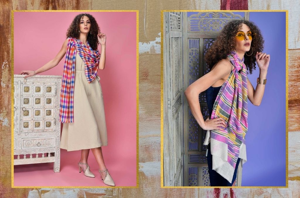 How to wear Pashmina in Winters | Pashmina Editorial