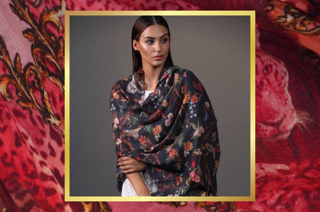 Art of Pashmina - Printed Pashmina Style - Pashmina Editorial