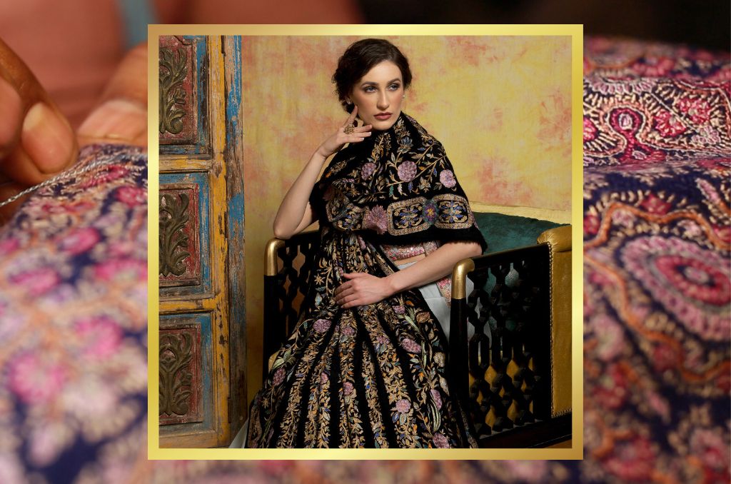 Art of Pashmina - Embroidered Pashmina Style - Pashmina Editorial