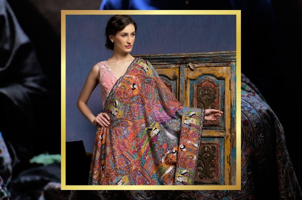 A Euphoric moment of Pashmina Art - Pashmina Editorial