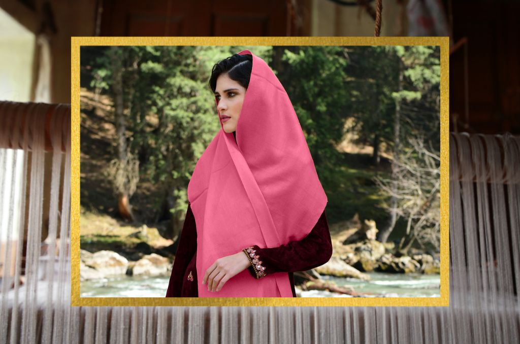 The Opulence of Luxurious Solid Cashmere Scarf - Pashmina Editorial